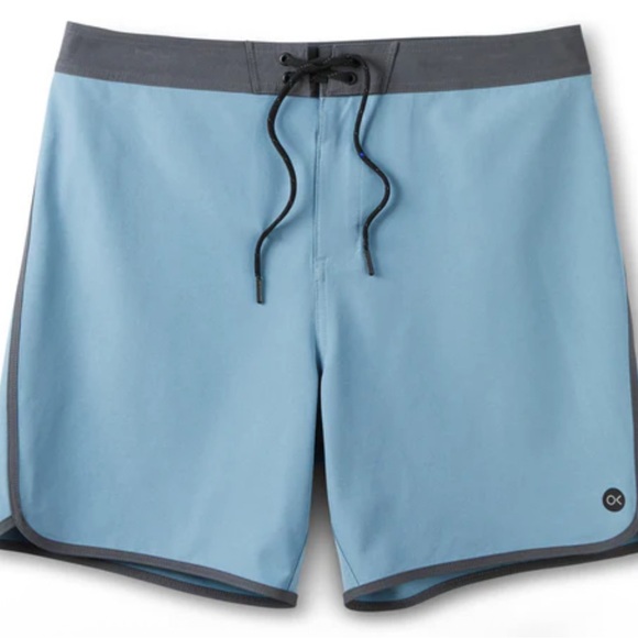 Outerknown | Swim | Outerknown Sky Blue And Charcoal Swim All Time ...
